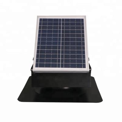 China 30W9IN 12V DC Solar Extractor Solar Vent Fan with Monocrystalline Solar Panel for sale