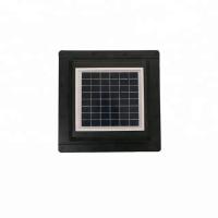 China 8W 8IN Low Watt Solar Attic Vent Fan for air exhaust on roof for sale