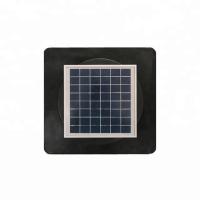 China 6W Solar powered Roof exhaust ventilation solar attic vent fan 12v dc for sale