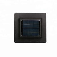China Solar Powered Attic Fan Exhaust Fan 6 inch Solar Ceiling Attic Ventilation Fan for sale