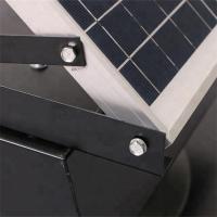 China Rust - Proof Solar Roof Ventilation Fans , 25W 9in Solar Powered Exhaust Vent for sale