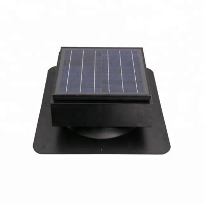 China Weather Resistance Solar Vent Fan 15w Roof Mounted With Steel Body Material for sale
