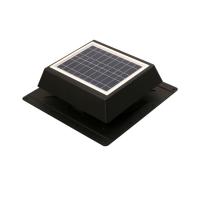 China 10w Solar Powered Roof Ventilation Fan ABS Body 500 CFM For House Ventilation for sale