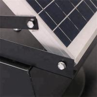 China Black Solar Roof Vent Fan , Solar Powered Air Vent Fan 25 Watt 9 Inch for sale