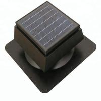 China 15W 9 Inch Solar Powered Attic Fan , Customized Color Solar Roof Turbine Ventilator 900CFM for sale