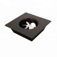 China 12v 10w DC Solar Roof Vent Fan with solar panel matte black 500CFM for sale