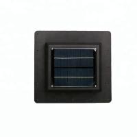 China 5W 6 Inch PP Solar Vent Fan Auto Cool Ventilation System Wall Mounted for sale