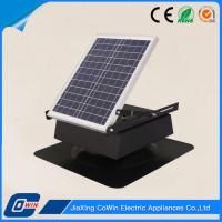 China 20W 12V Solar Powered Roof Extractor Fan Reduce Moisture Buildup In Your Attic for sale