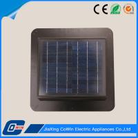 China High Profile Vamper Air Solar Powered Exhaust Fan Roof Mount For Cold Areas for sale