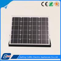 China Adjustable Solar Panel Solar Powered Gable Fan , Rechargeable Solar Attic Gable Vent Fan for sale