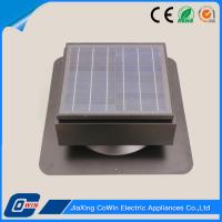 China 12 Volt Solar Panel Roof Vent Fan , Battery Power Solar Roof Exhaust Fan for sale
