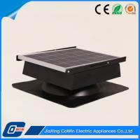 China Monocrystalline Panel Solar Roof Vent Fan , Solar Attic Exhaust Fans With Thermostat for sale
