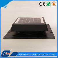 China Roof Installation Solar Powered Attic Exhaust Fan 8W With 400 Cfm Output Capacity for sale
