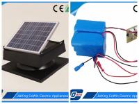 China Matte Black Solar Ventilation Fan Kit 30W PV Power For Home Roof for sale