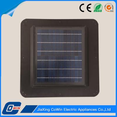 China High Sensibility Brushless Solar Attic Vent Fan 15W 12V Long Service Life for sale