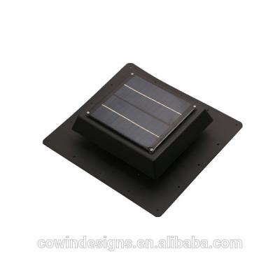 China Low price 5W solar powered attic ventilation fan 400cfm with 6in fan blade for sale