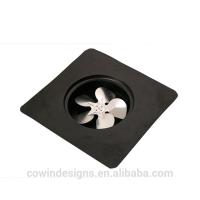 China Roof Mounted 6W Solar Powered Attic Vent Fan With Aluminium Alloy Material for sale