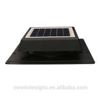 China ABS 8W 12v Solar Powered Roof Ventilator With Black Color / Customized Color for sale