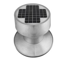 China 9W Flat Aluminium Solar Roof Ventilator With Angle Direction Adjustable for sale