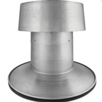 China 9W Flat Aluminium Solar Roof Ventilator With Angle Direction Adjustable for sale