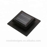 China 12v 5W 6inch PP Solar Roof Attic Ventilation with solar panel for sale