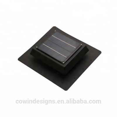 China 12v 5W 6inch PP Solar Roof Attic Ventilation with solar panel for sale