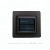 China 12v 5W 6inch PP Solar Roof Attic Ventilation with solar panel for sale