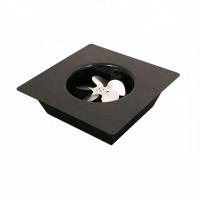 China 10W8IN ABS Solar Powered Roof Ventilator Fan with Storage Battery for sale