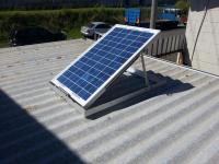 China 24W Solar Powered LED Lights / Solar Roof Lights With 12V/17Ah LEAD- ACID BATTERY for sale