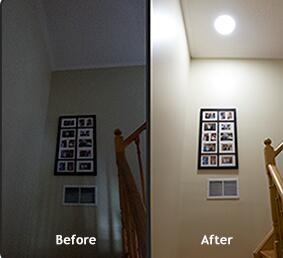 China Innovative Solar Powered LED Skylight , Roof Mounted LED Ceiling Lights for sale