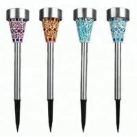 China 200 LM Solar Powered LED Garden Lights / Solar LED Lawn Lights With 8 - 10 hrs Operating for sale