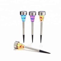 China Color Customized Solar Powered LED Garden Lights With PIR Motion Inductor for sale