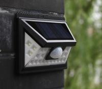 China 24 LEDS Solar Sensor Wall Light , Portable Solar Powered Outdoor Motion Lights for sale