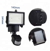China Ultra Bright Garden Solar Sensor Wall Light With 120 LEDS Operating About 6-8 Hrs for sale