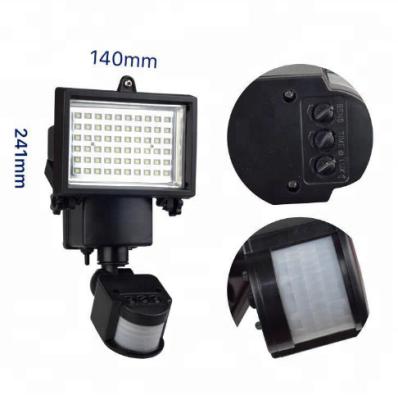 China Ultra Bright Garden Solar Sensor Wall Light With 120 LEDS Operating About 6-8 Hrs for sale
