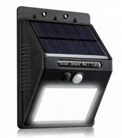 China Stair Solar Sensor Wall Light 48 Leds ABS Material With 1.8w Working Watt for sale