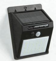 China 3.7v ABS 30 Leds Solar Powered Outdoor Lights With Motion Detector For Backyard for sale