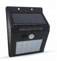 China Eco Friendly PIR Solar Sensor Wall Light 20 Leds Multifunctional 12.5*9.5*5cm for sale