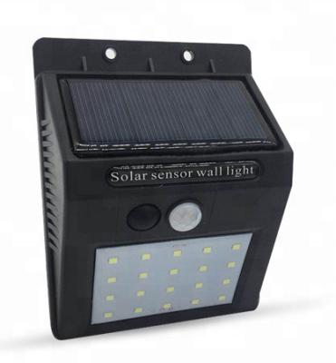 China Eco Friendly PIR Solar Sensor Wall Light 20 Leds Multifunctional 12.5*9.5*5cm for sale