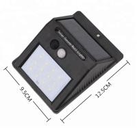 China 12 Leds Solar Sensor Wall Light IP65 Protection With 3.7V Working Voltage for sale