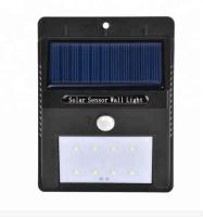 China 80 Lm Motion Sensor LED Stair Outdoor Wall Light with 8 Leds for sale