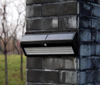 China 3.7V Solar Sensor Outdoor Wall light with 48LEDS with 3w Solar Panel for sale