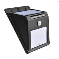China 80 lumens Solar Sensor Wall Light with 8LEDS with Rechargeable Li-ion Battery for sale