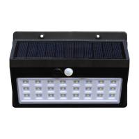 China IP65 ABS and  PP Solar Sensor Wall Light with 24LEDS with 3 Modes of Light for sale