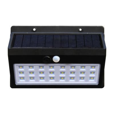 China IP65 ABS and  PP Solar Sensor Wall Light with 24LEDS with 3 Modes of Light for sale