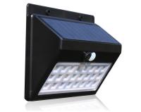 China IP65 ABS and  PP Solar Sensor Wall Light with 24LEDS with 3 Modes of Light for sale