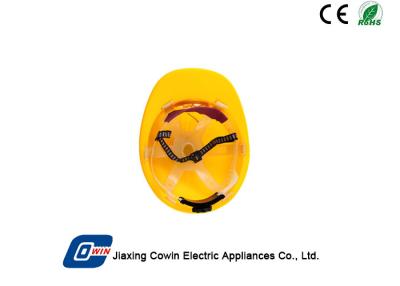 China Solar Panel Powered Safety Helmet With Fan To Exhaust Heat And Protect Head for sale