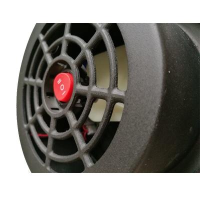 China Matte Black Solar RV Vent Fan , Solar Powered Exhaust Fan Anti UV ABS Body Material for sale