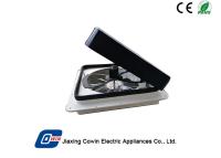 China 17w 12v Solar Panel Solar RV Vent Fan 17*17*42Cm With Battery Inside for sale