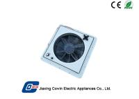 China Customized Small Solar Vent Fan , Solar Panel Vent Fan With Li - Ion Battery for sale